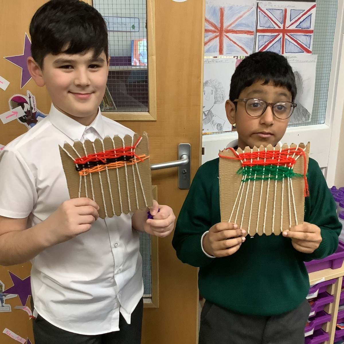 St Stephen’s CE (VA) Primary School - YR 4 Anglo-Saxon Weaving