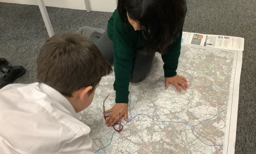 St Stephen’s CE (VA) Primary School - YR 3 Maps & Symbols
