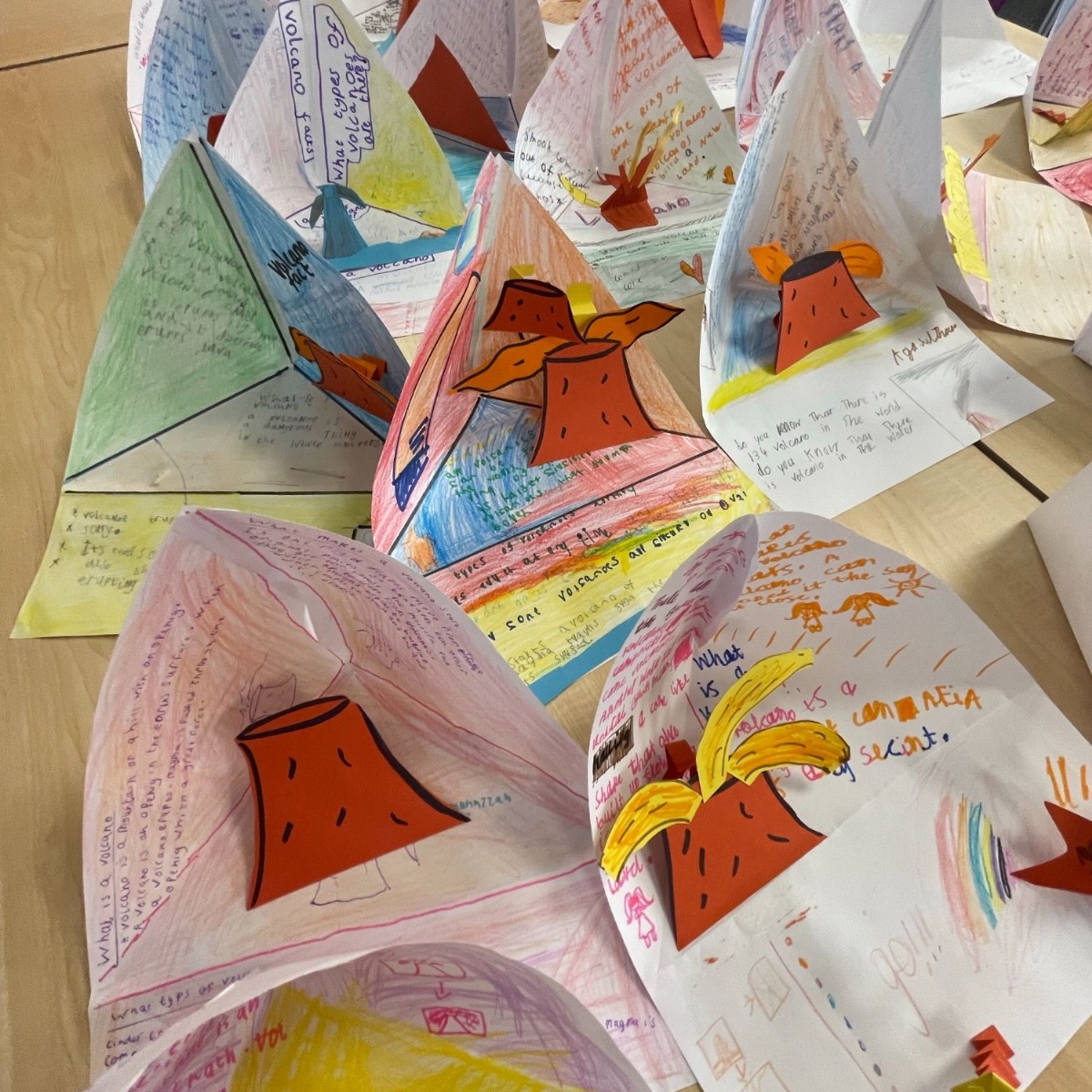 St Stephen’s CE (VA) Primary School - Volcanic Trioramas!