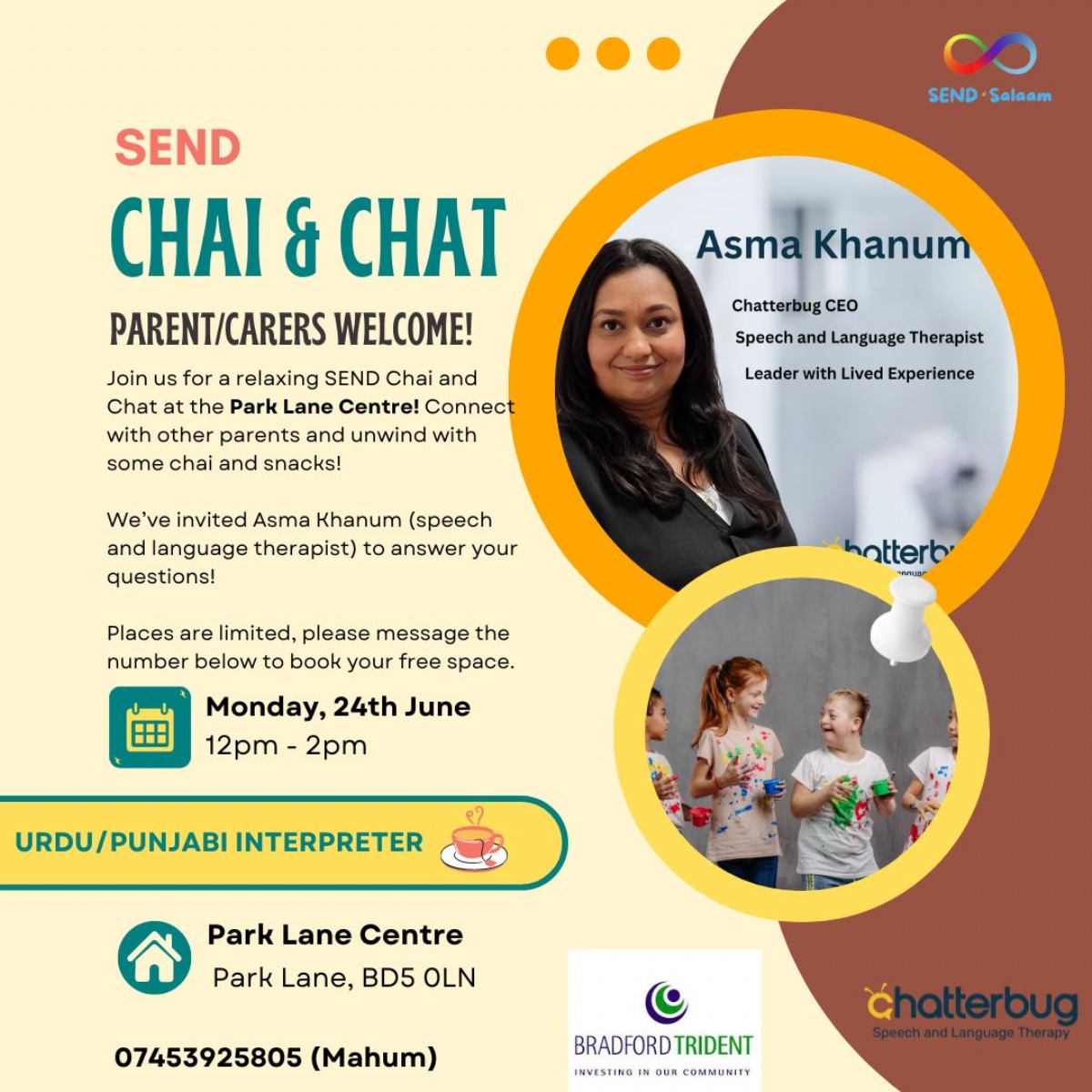 St Stephen’s CE (VA) Primary School - Chai & Chat