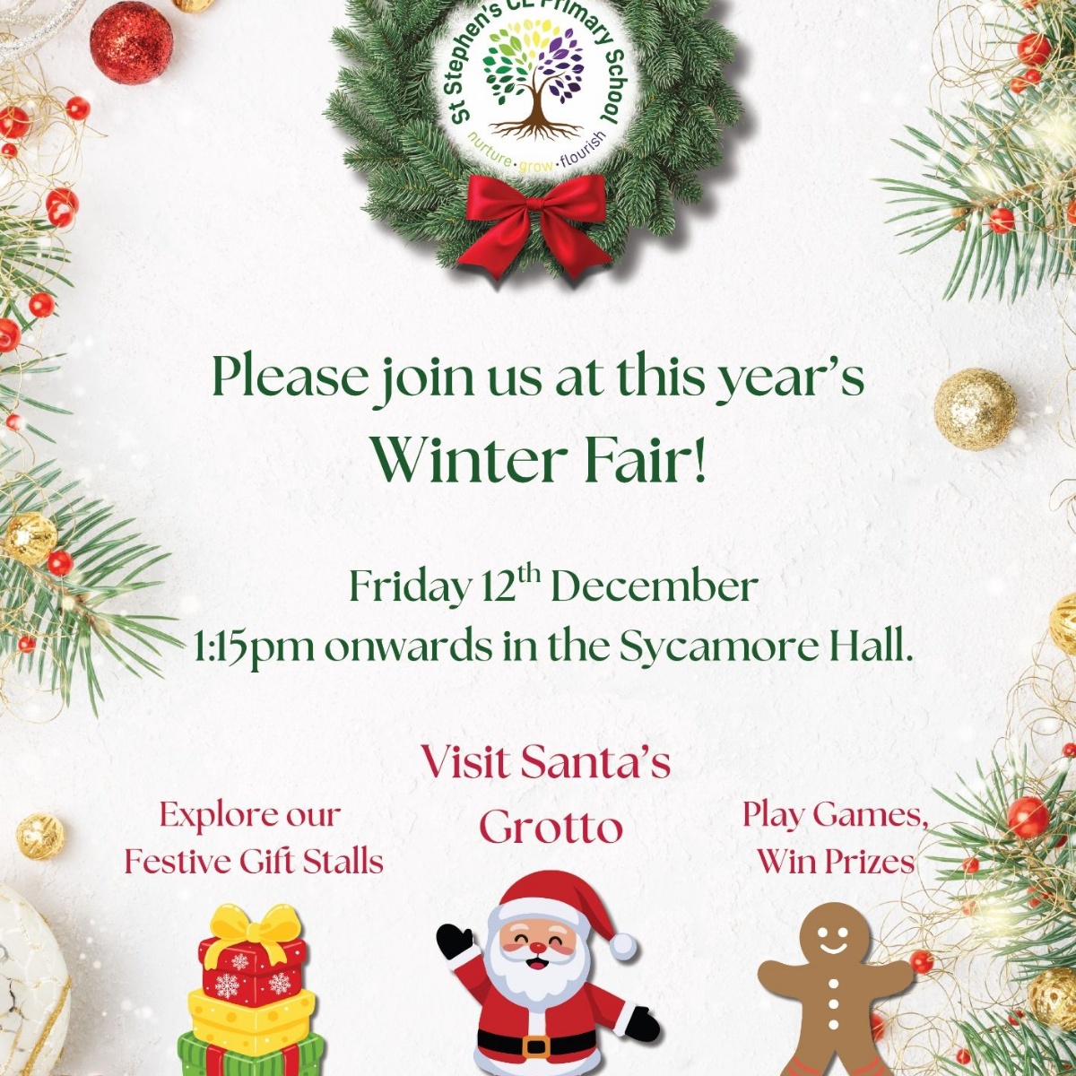 St Stephen’s CE (VA) Primary School - St Stephen's Winter Fair